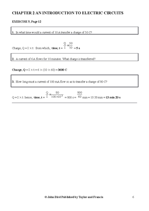 Chapter 7 - CHAPTER 7 MAGNETIC CIRCUITS EXERCISE 33, Page 83 What is ...