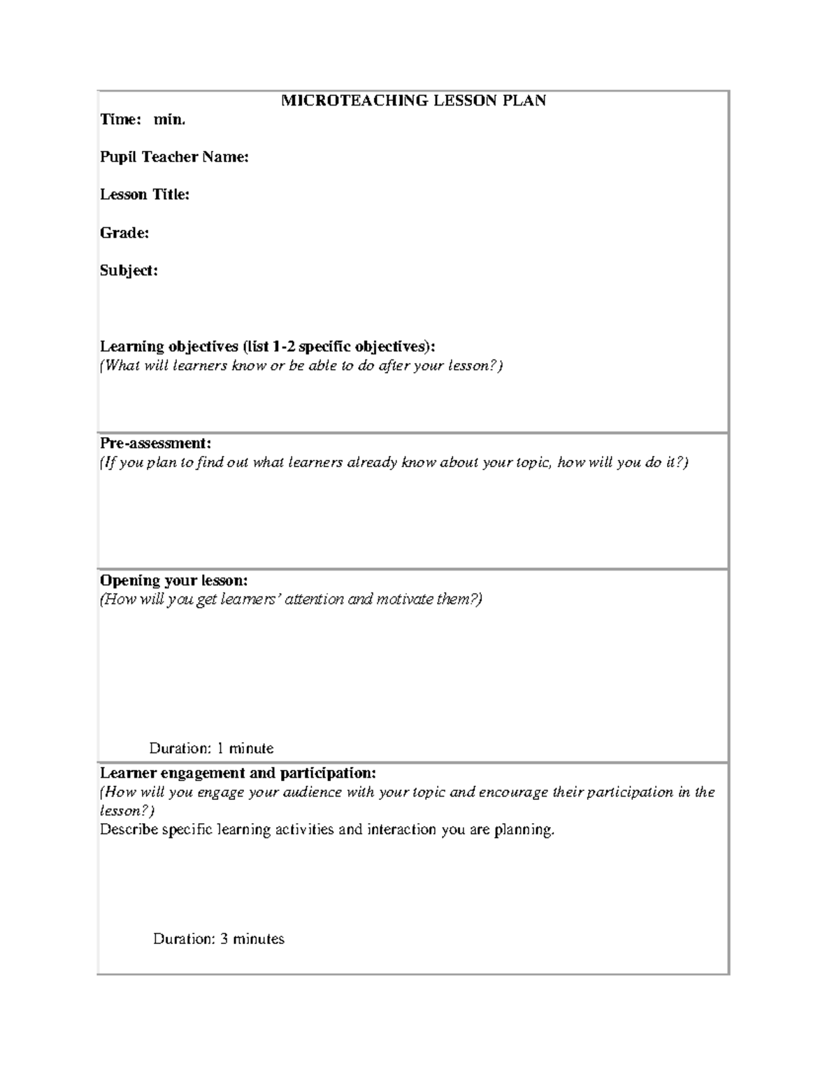 Lesson-Plan-2 - Sentence and Sentence Structure - MICROTEACHING LESSON ...