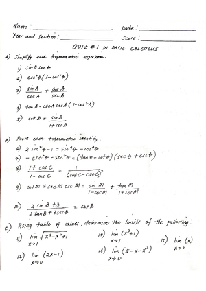 Limits at Infinity Examples and Practice Problems - Evaluate each limit ...