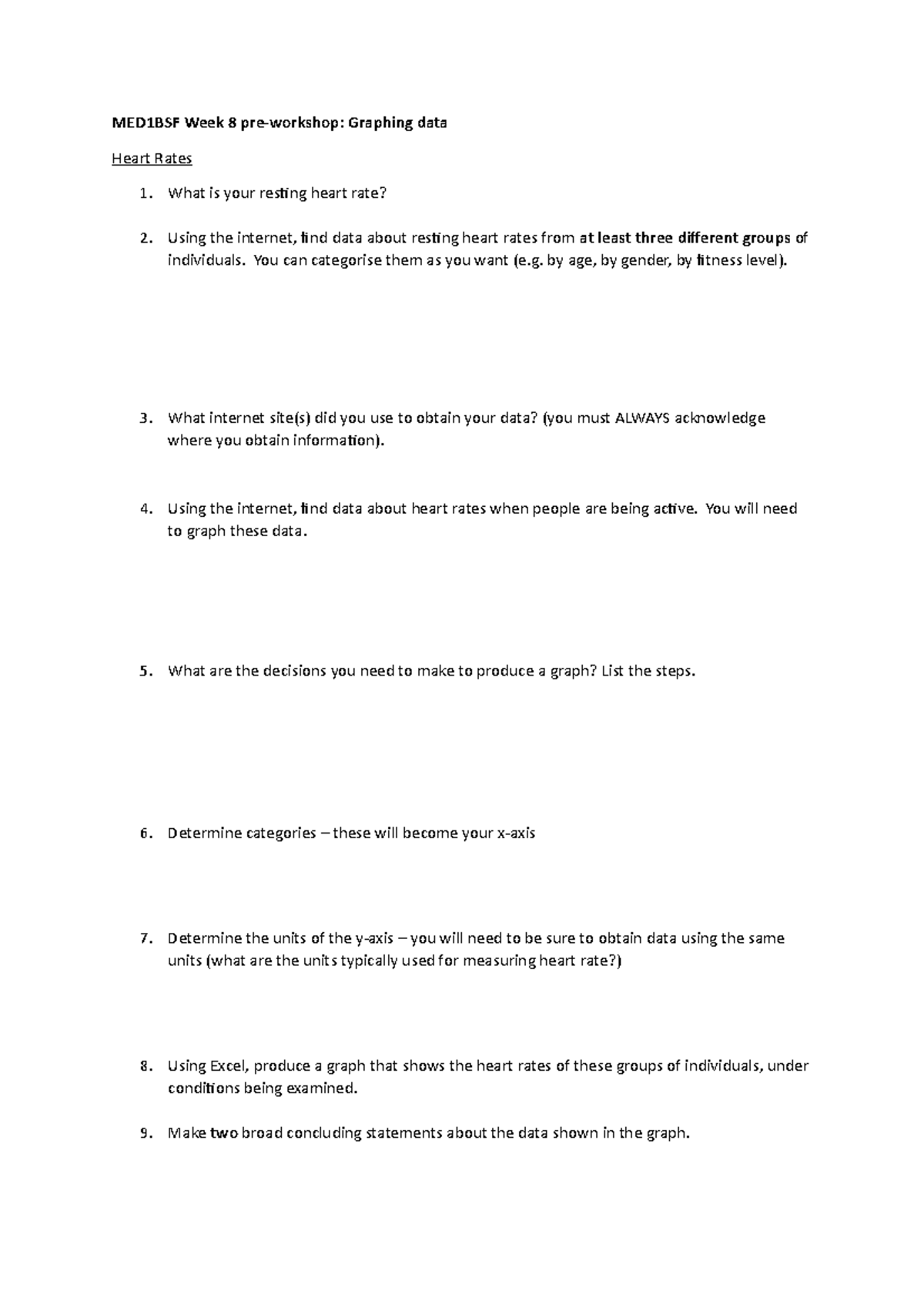 MED1BSF Week 8 pre-workshop activity - MED1BSF Week 8 pre-workshop ...