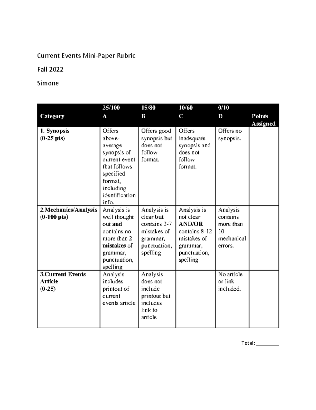 File-1664126068.249677-Current Events Mini rubric - Current Events Mini ...