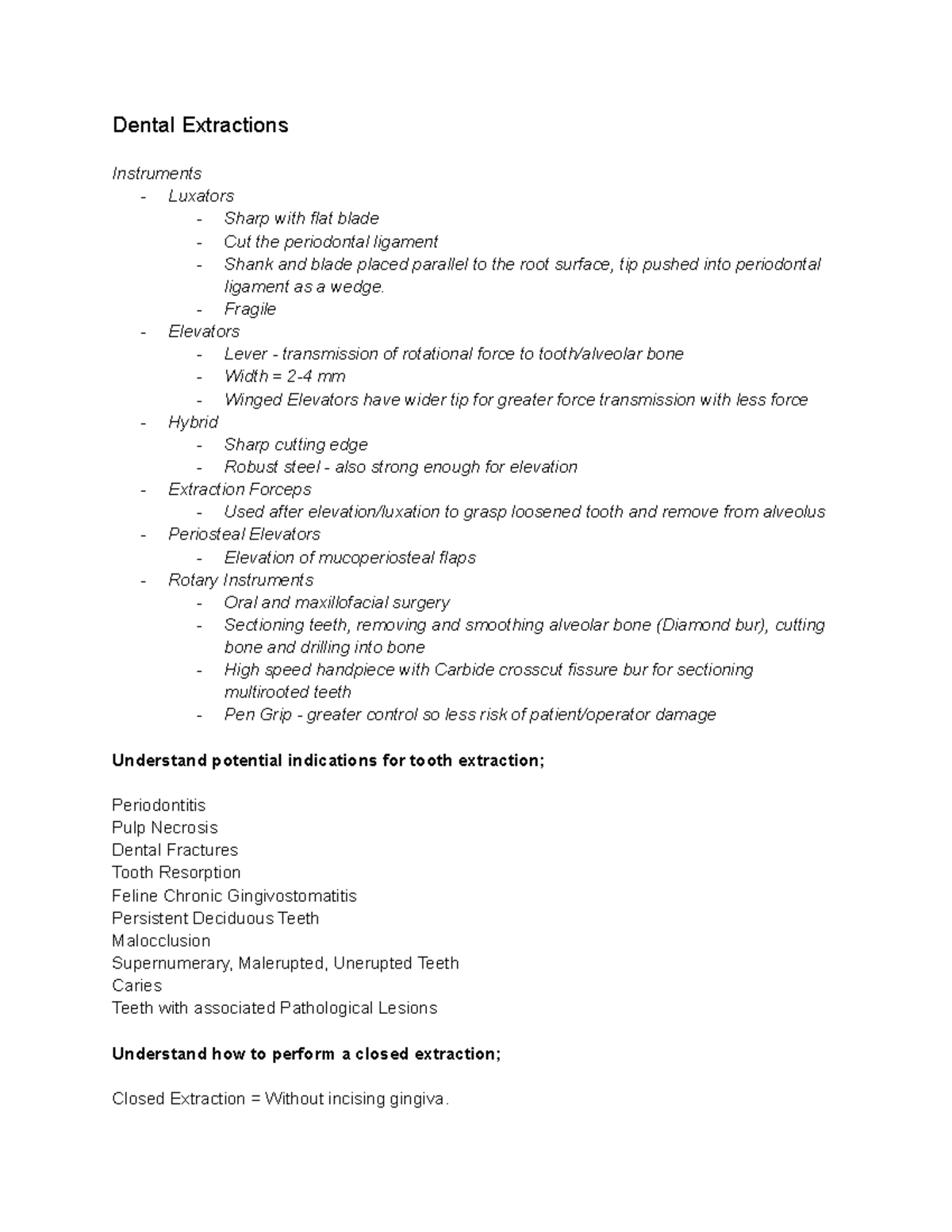 6 7 - Dental Extractions - Dental Extractions Instruments - Luxators ...
