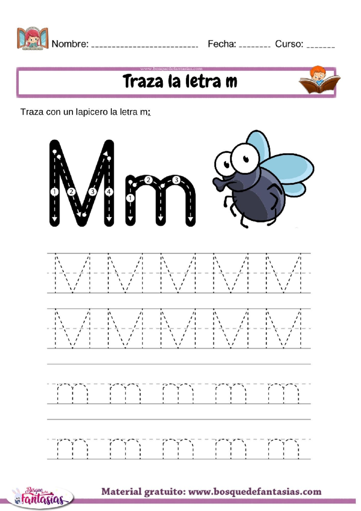 Ejercicios DE Palabras CON LA Letra M - lenguaje - Studocu