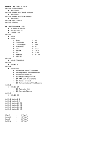 RA 7920 The Electrical Engineering Law - REPUBLIC ACT NO. 7920 February ...
