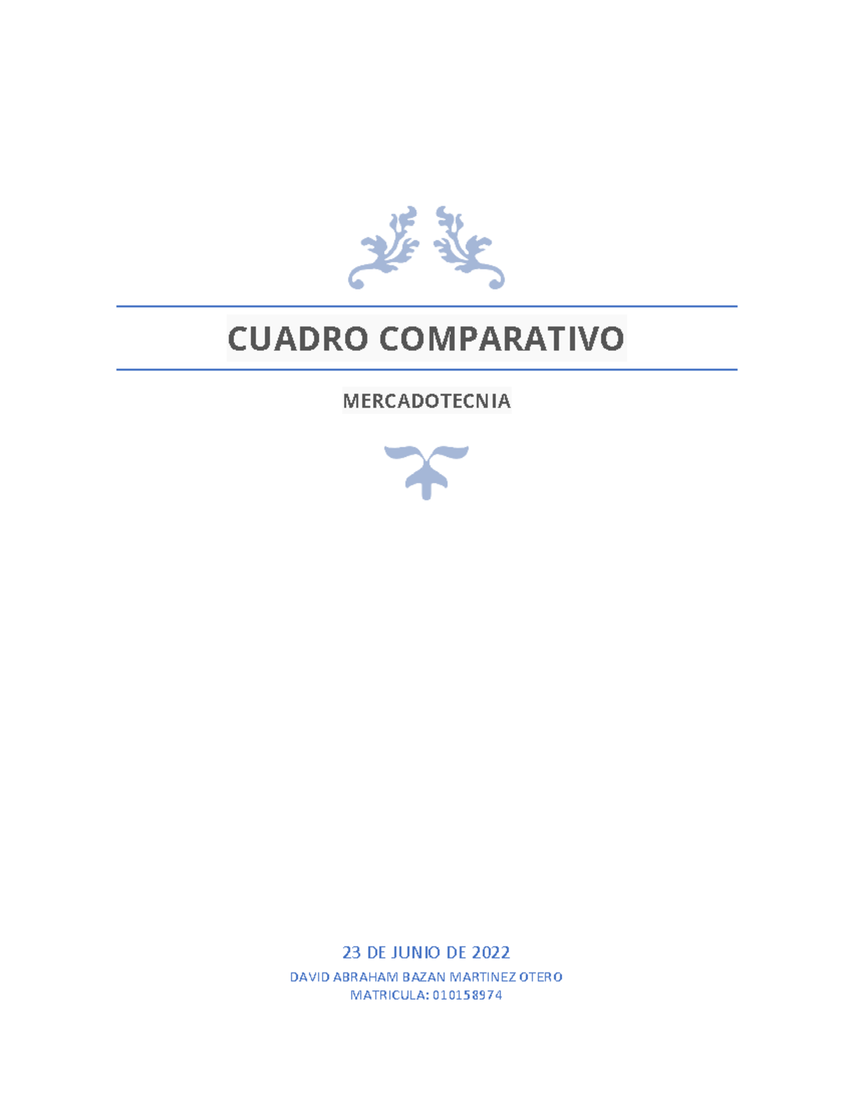 12345 - importante - CUADRO COMPARATIVO MERCADOTECNIA 23 DE JUNIO DE ...