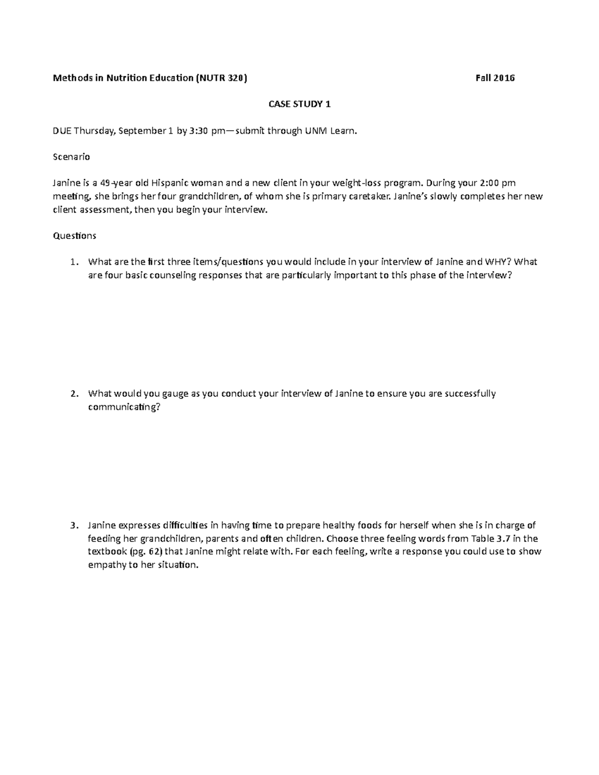 Lecture Notes 1 - Communication - Methods in Nutrition Education (NUTR ...