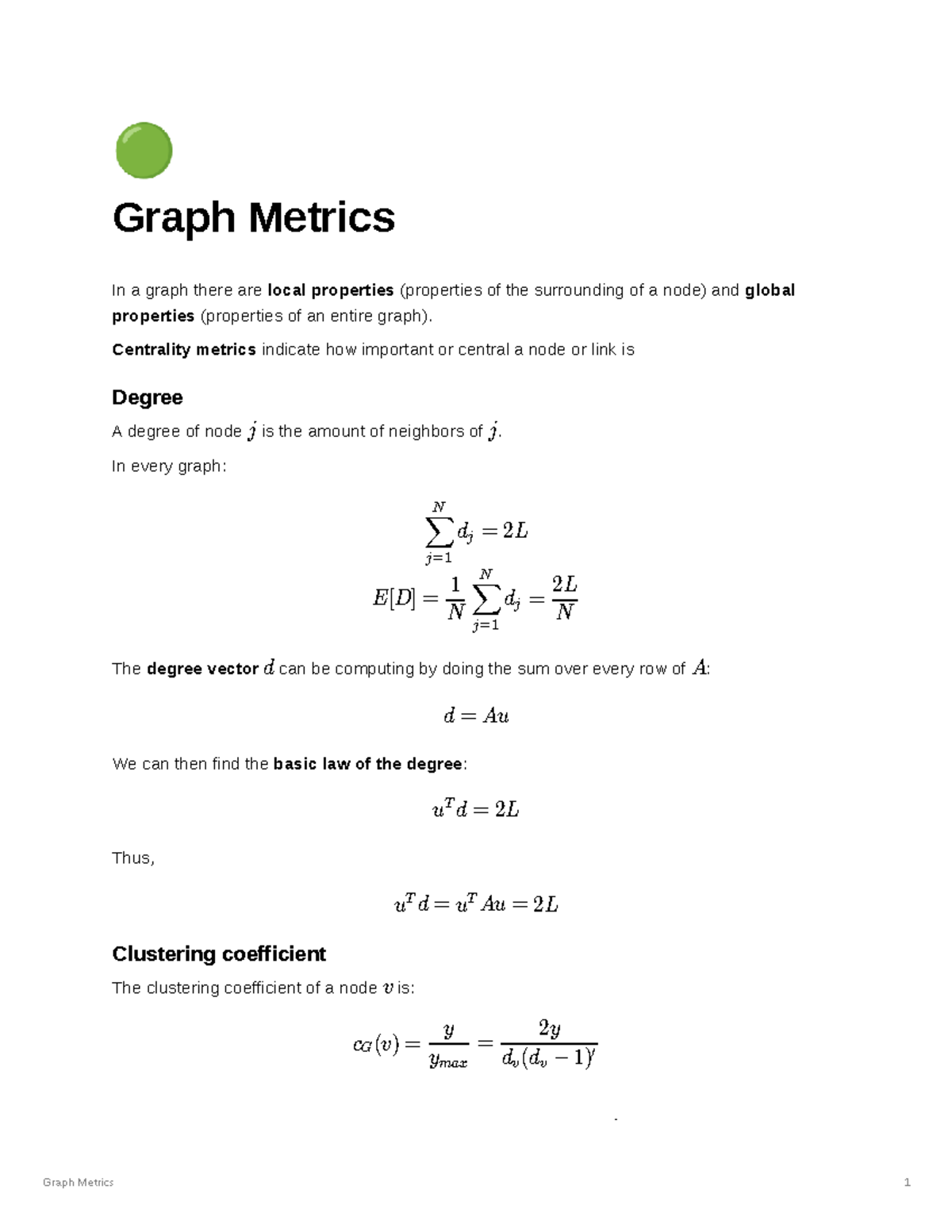 545d2def-c6c6-40c3-aab0-3dfac25b517a Graph Metrics - 🟢 Graph Metrics In ...