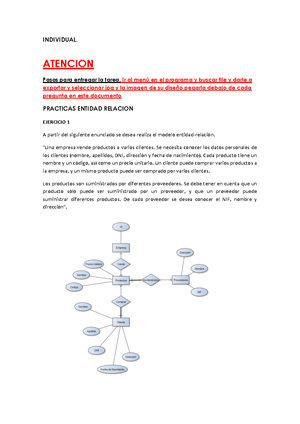 Practica entidad relación de Sebastian Espinal - INSTITUTO TECNOLÓGICO ...