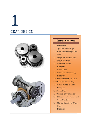 2171909 Machine Design-Notes PDF Units-4 - 4 ROLLING CONTACT BEARINGS ...