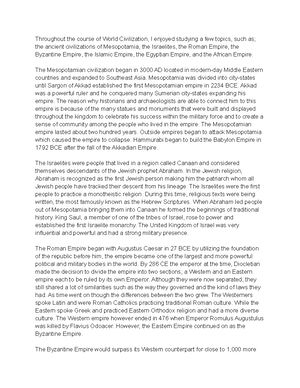 Lesson 3 Assignment 3 Ancient and Early Medieval India Key Terms World ...
