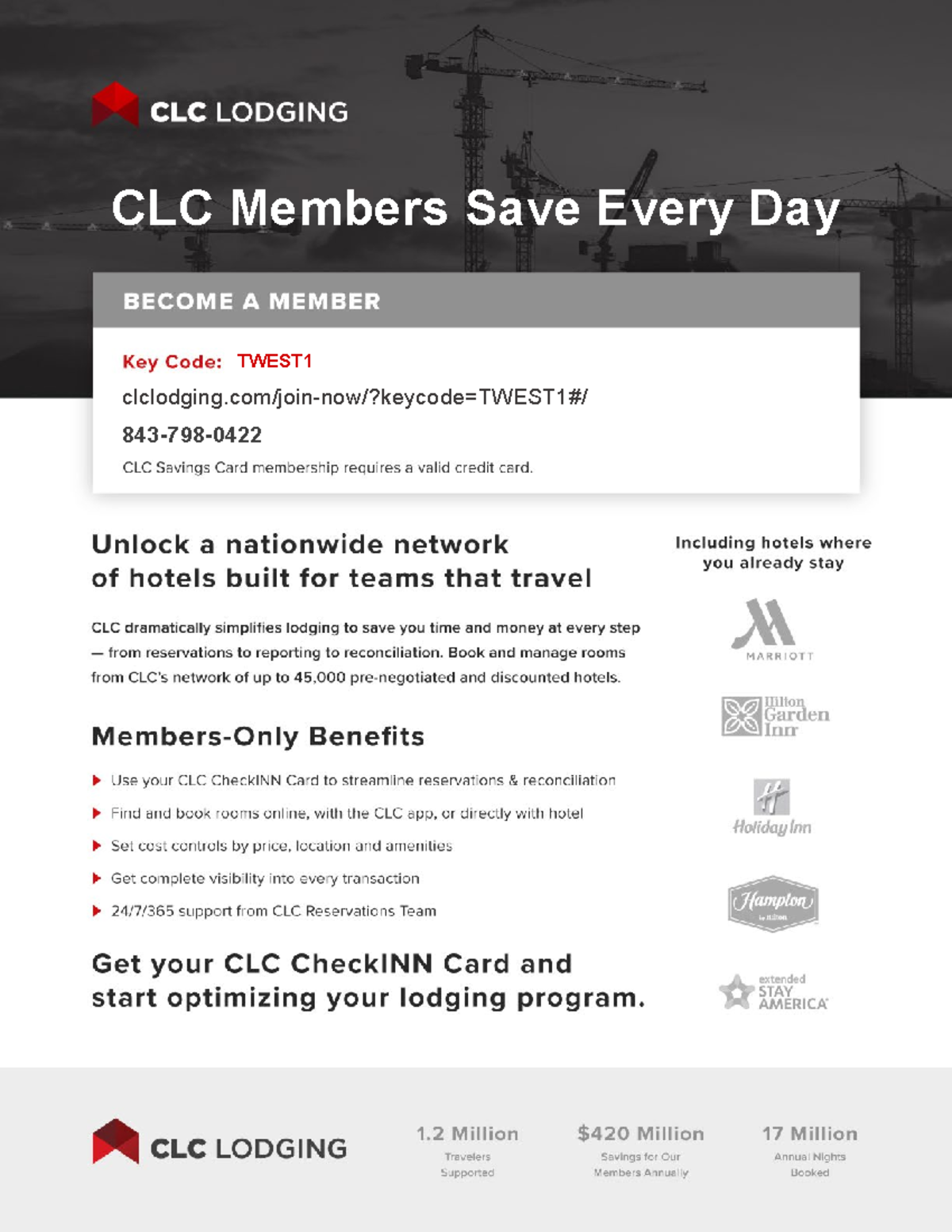 Traci Westmoreland Key Code - 6200:320 - CLC Members Save Every Day ...