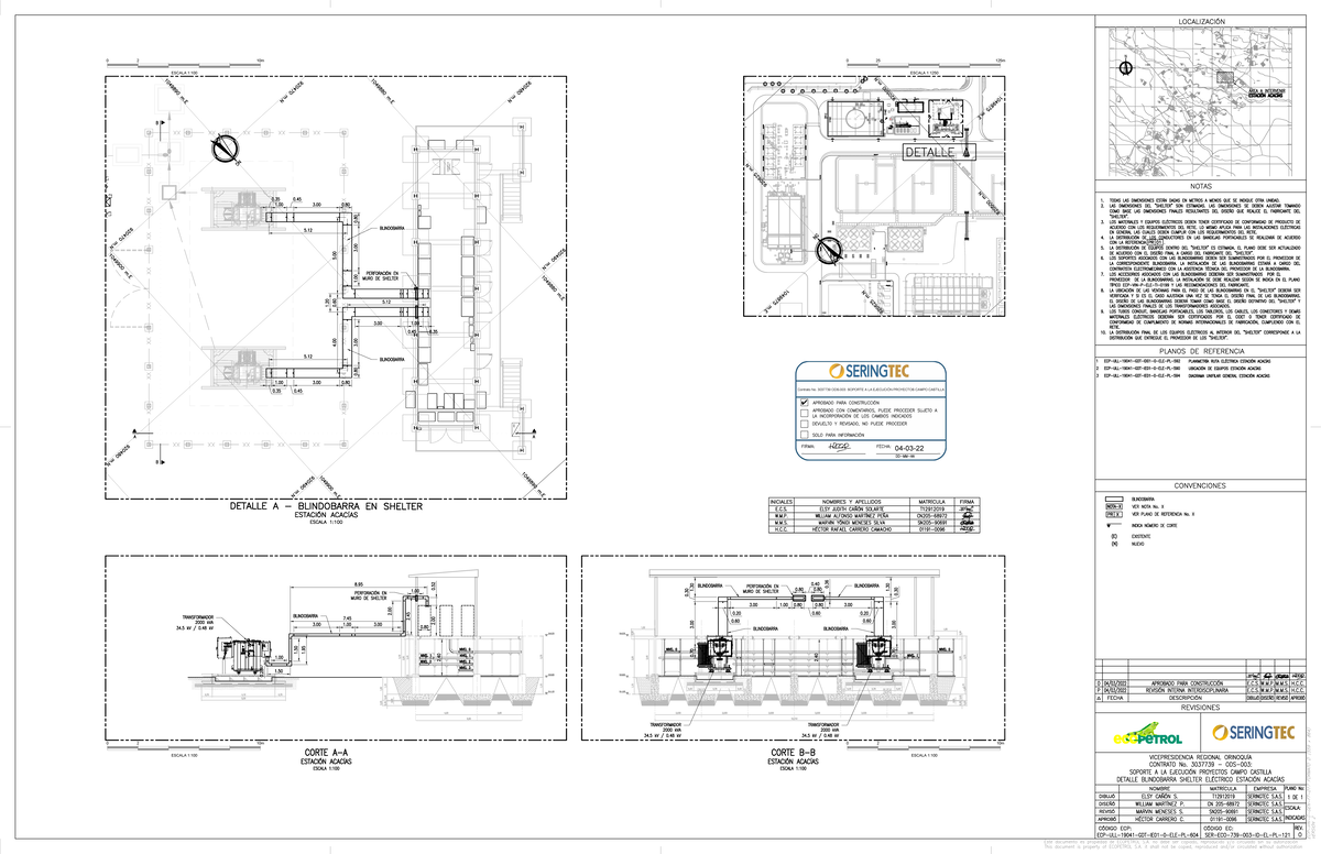ECP ULL 19041 GDT IE01 0 ELE PL 604 0 - R R R R L L L GABINETE DE ...
