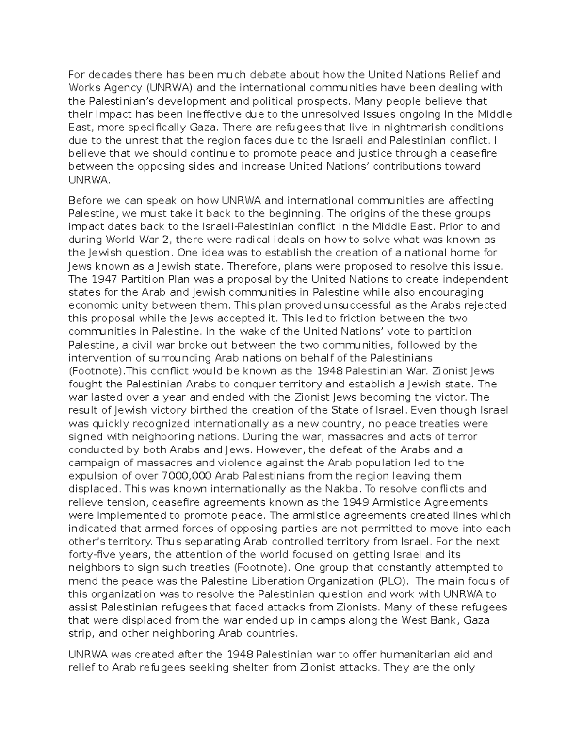 Final Paper Prompt - For decades there has been much debate about how ...