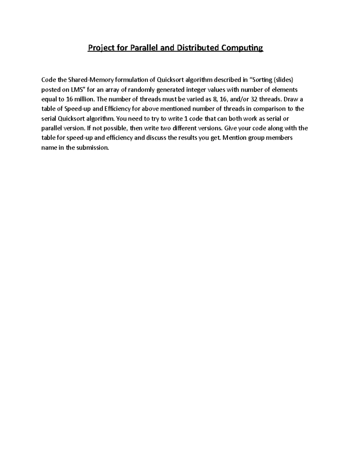 Project (V4, V8) - Project for Parallel and Distributed Computing Code ...