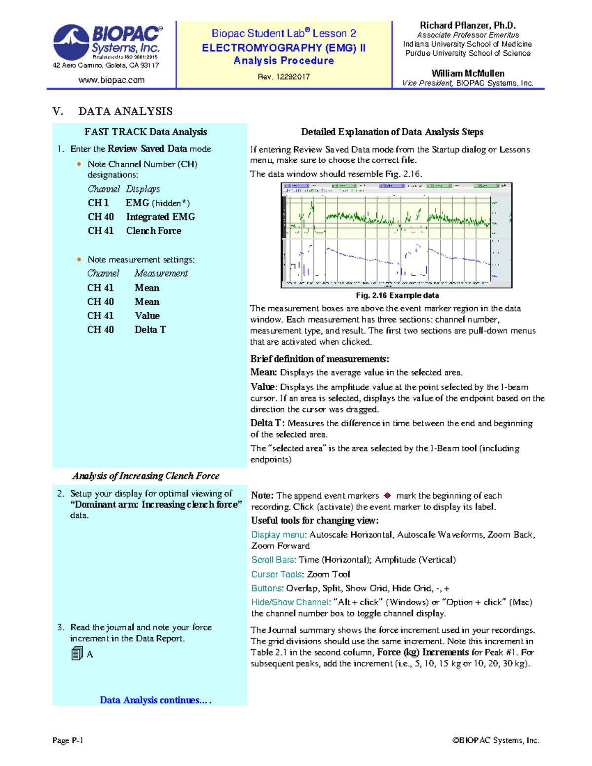 ;ab 6 - lab - 42 Aero Camino, Goleta, CA 93117 biopac Biopac Student ...
