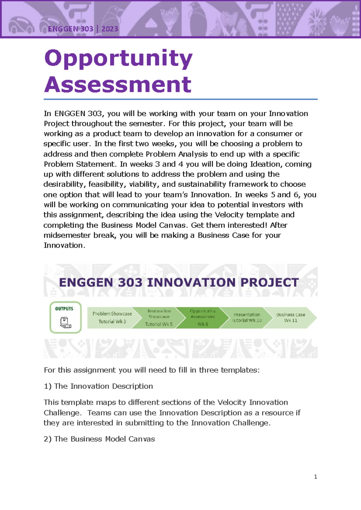 2023+ Enggen+303+Opportunity+Assessment - Opportunity Assessment In ...
