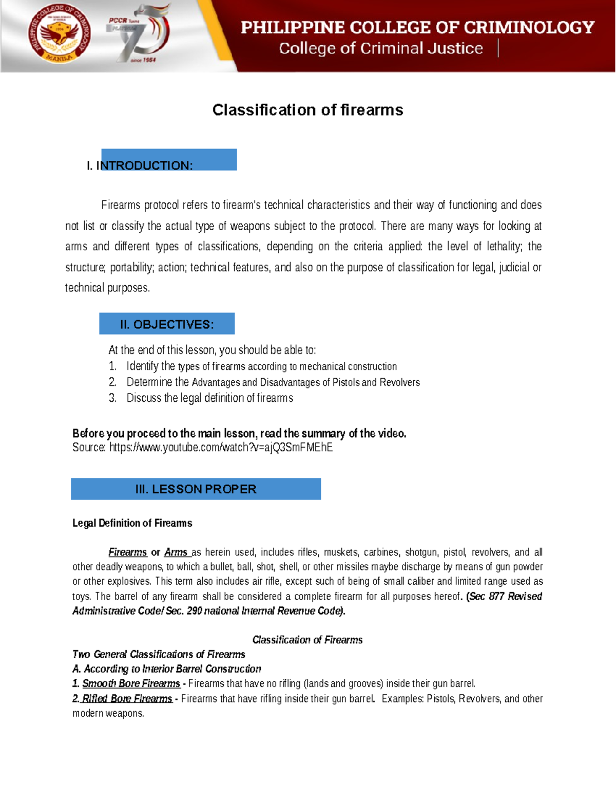 Module 4- Forensic 6 - none - II. OBJECTIVES: III. LESSON PROPER ...