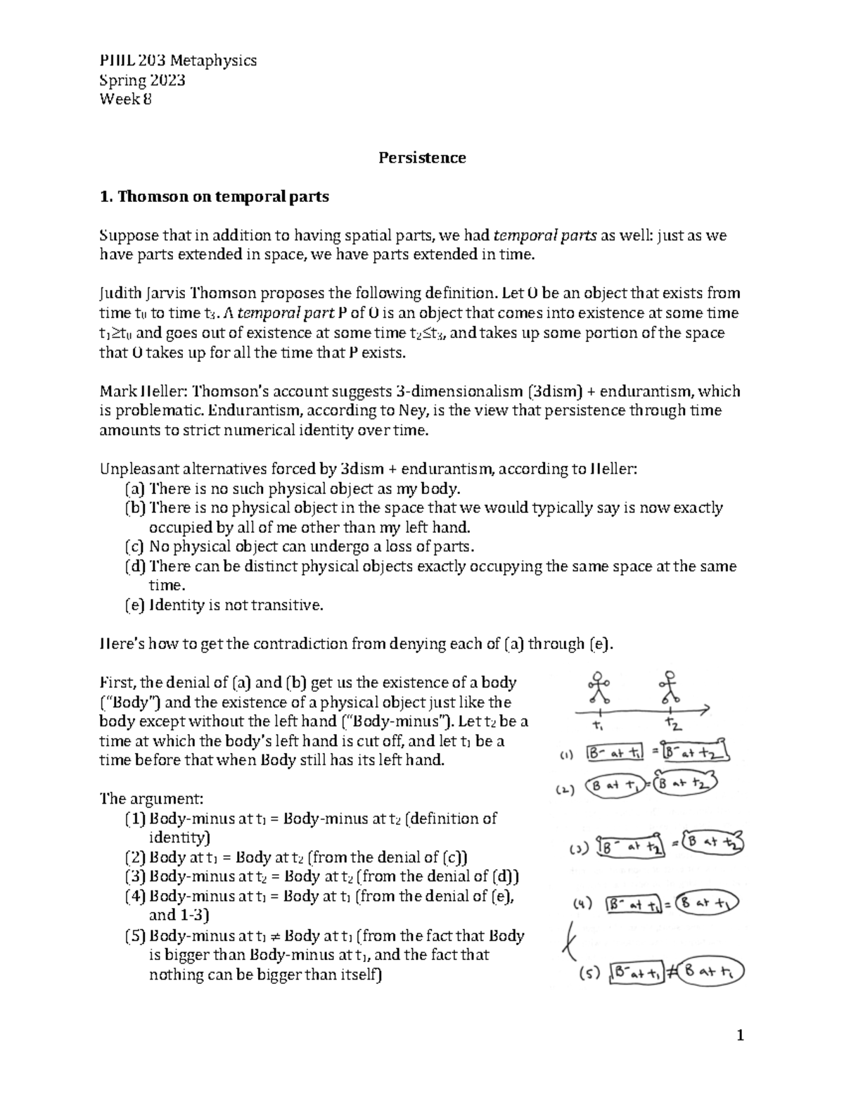 Handout Week 8 Persistence, Heller - Spring 2023 Week 8 Persistence ...
