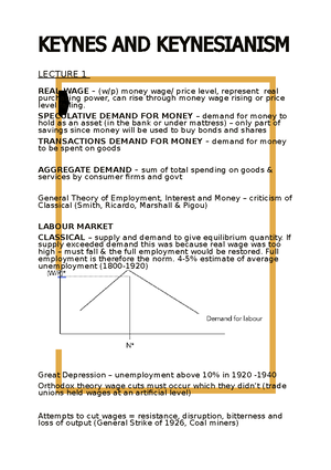 Handout 10 - Lecture notes 10 - NEOCLASSICAL ECONOMICS (1) WHAT THE ...