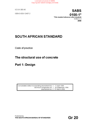 Eurocode 2 Part1 - BRITISH STANDARD BS EN 1992-1-1: Eurocode 2: Design ...
