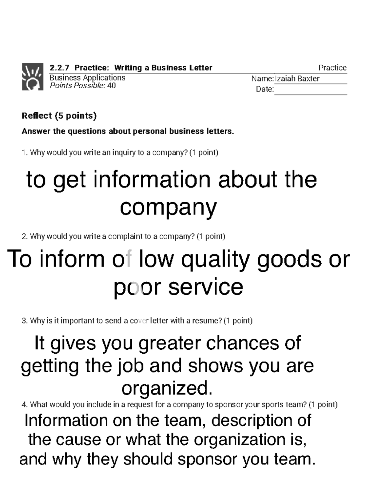 Apex Learning - Practice Assignment - 2.2.72.2 Practice: Practice ...