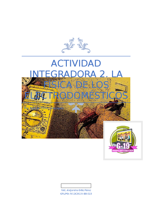 Modulo 12 Actividad integrador a 3 - FAC. Alejandro Ortiz Pérez GRUPO ...