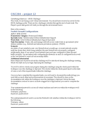 CISC284 alt project 9 pwd crack - CISC284 – Project 9 Classroom ...