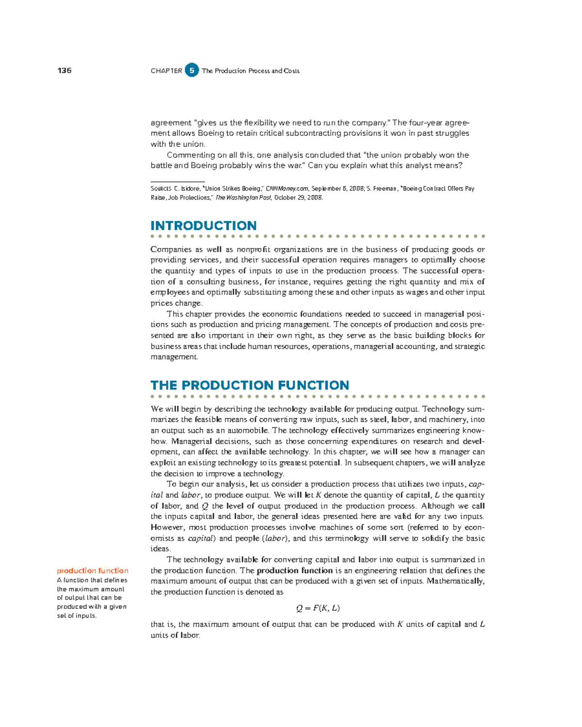 Managerial-economics-42 - 136 CHAPTER 5 The Production Process and ...