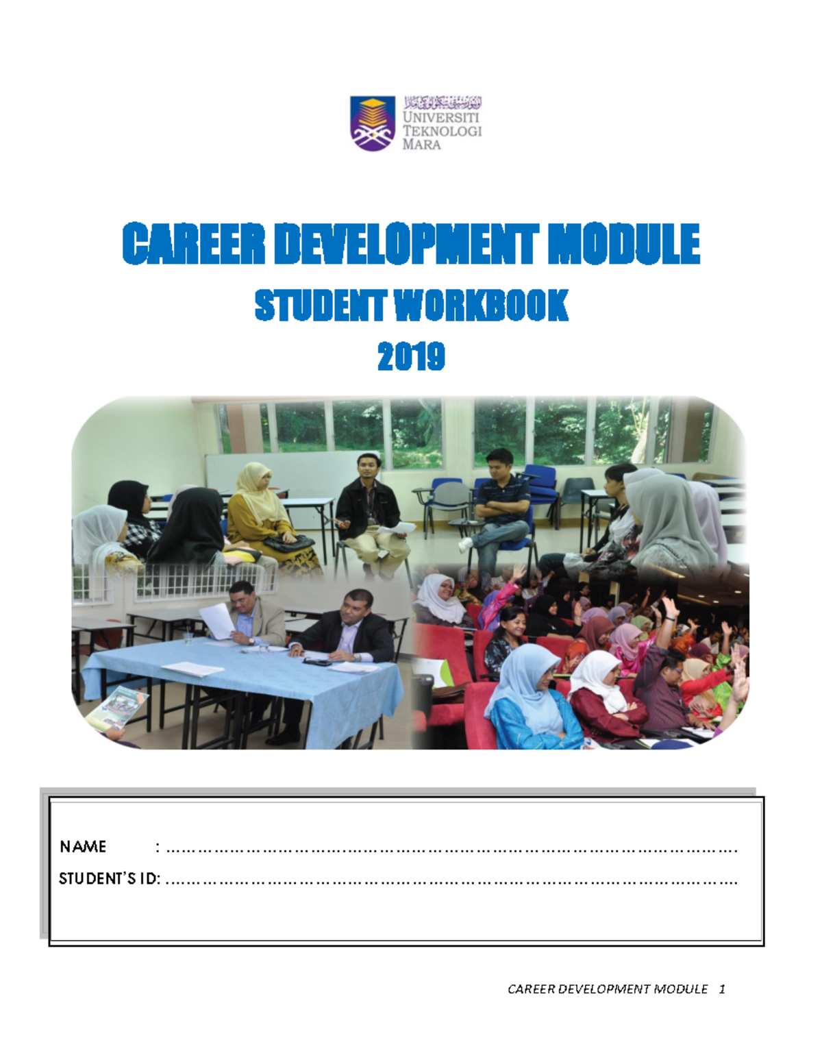 MPK Students Workbook September 2019 .docx (2) (1) - CAREER DEVELOPMENT ...