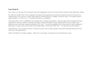 Gastrointestinal Case Study - Learner Response Summary Successful ...