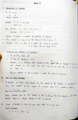 Module 2 - lecture notes - Mathematical Language is the system used to ...
