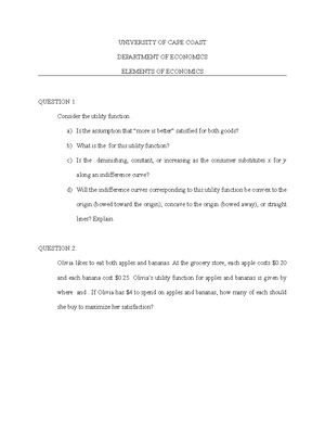 Theory of consumption - CONSUMPTION THEORIES (1) ABSOLUTE INCOME ...