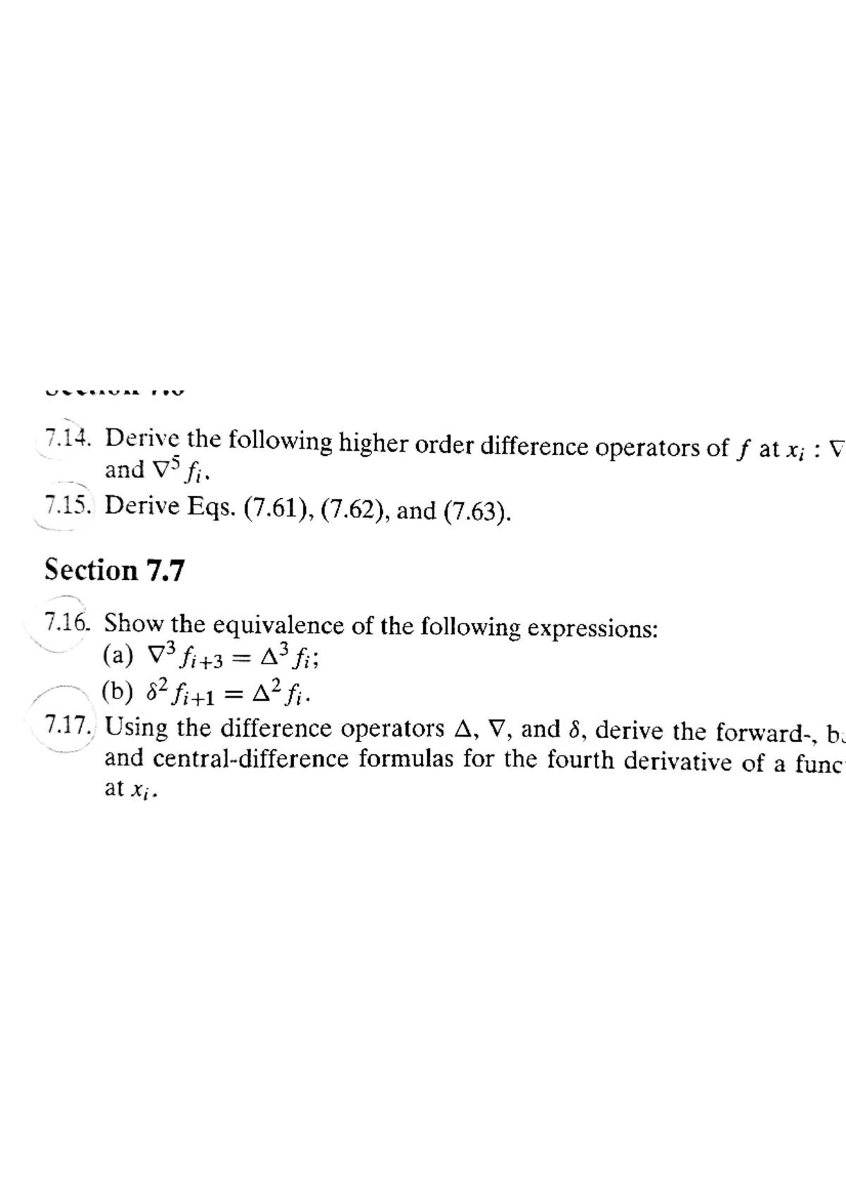 Exercise Diff Integration (1) - Math 552 - Studocu