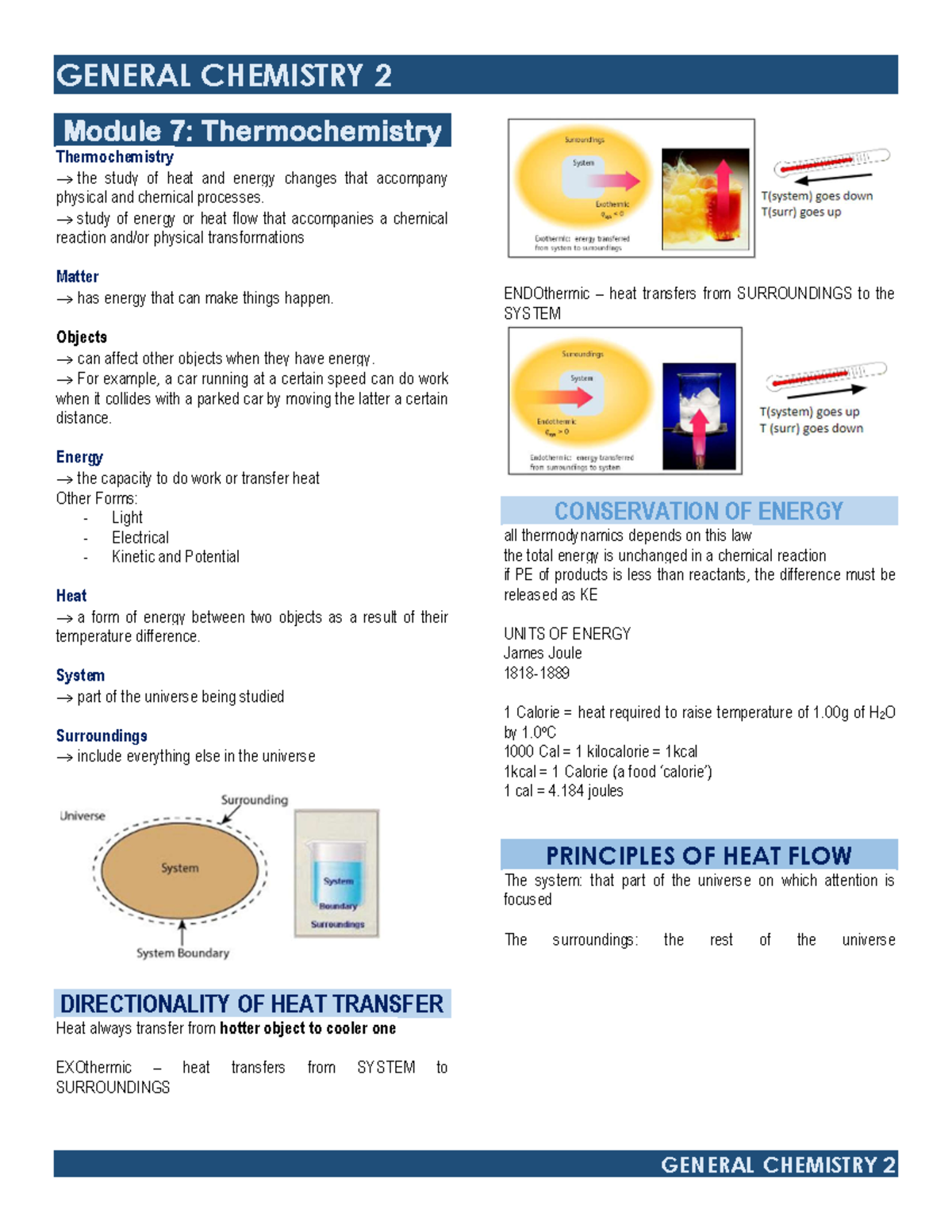 Genchem 2 Notes 4Q - For your 3rd quarter gen chem 2 - Module 7 ...