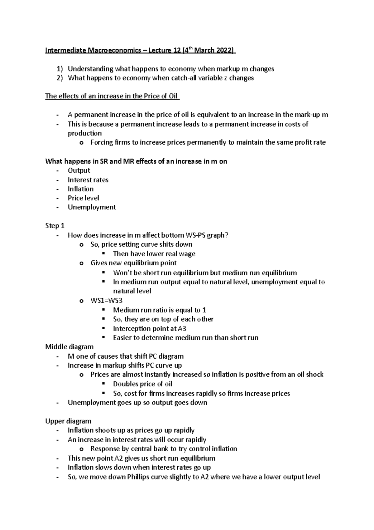 Intermediate Macroeconomics - Studocu