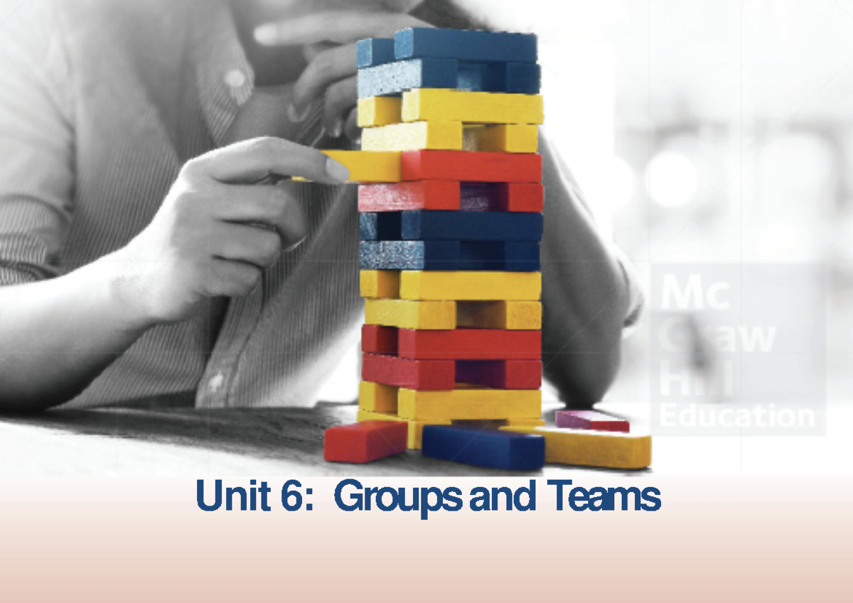 2021 Unit 6 Groups and Teams-2-1 - Unit 6: Groups and Teams Learning ...