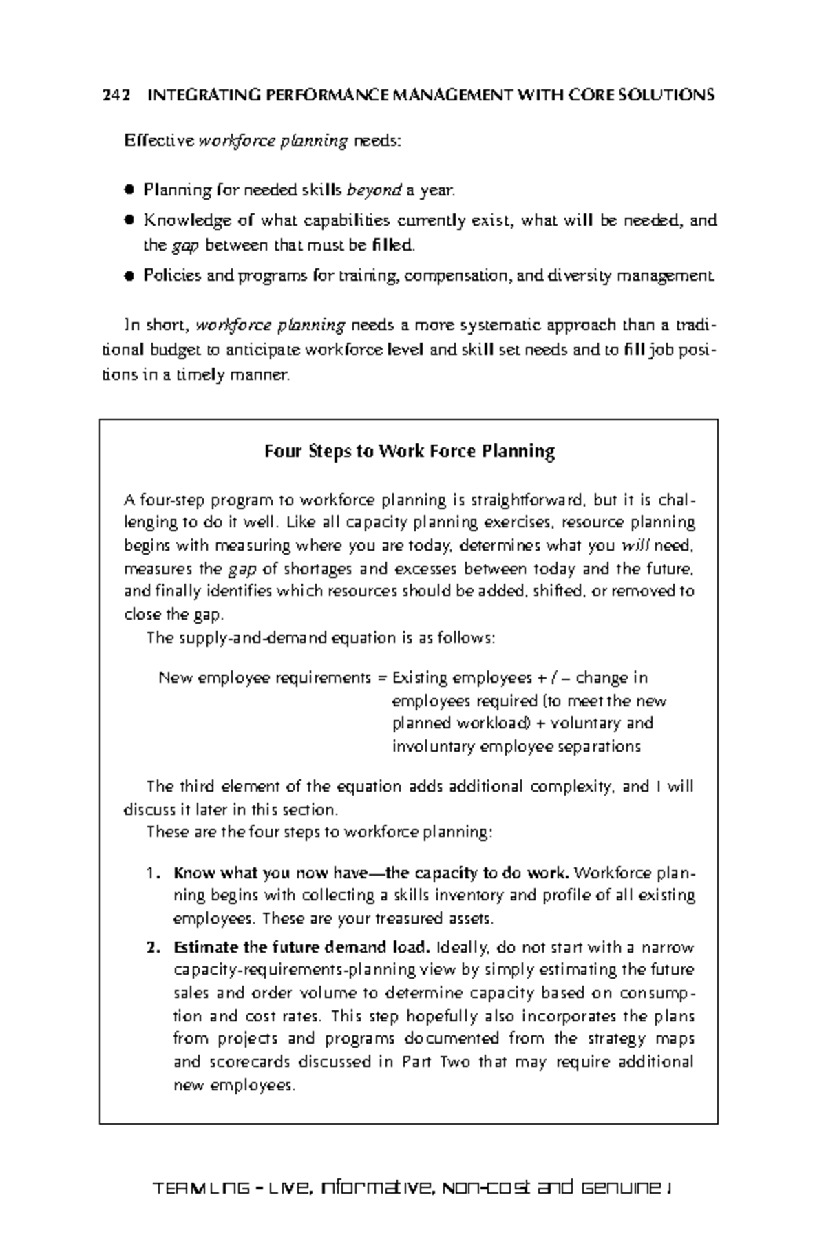 Performance Management Performance Management-263 - Effective workforce ...