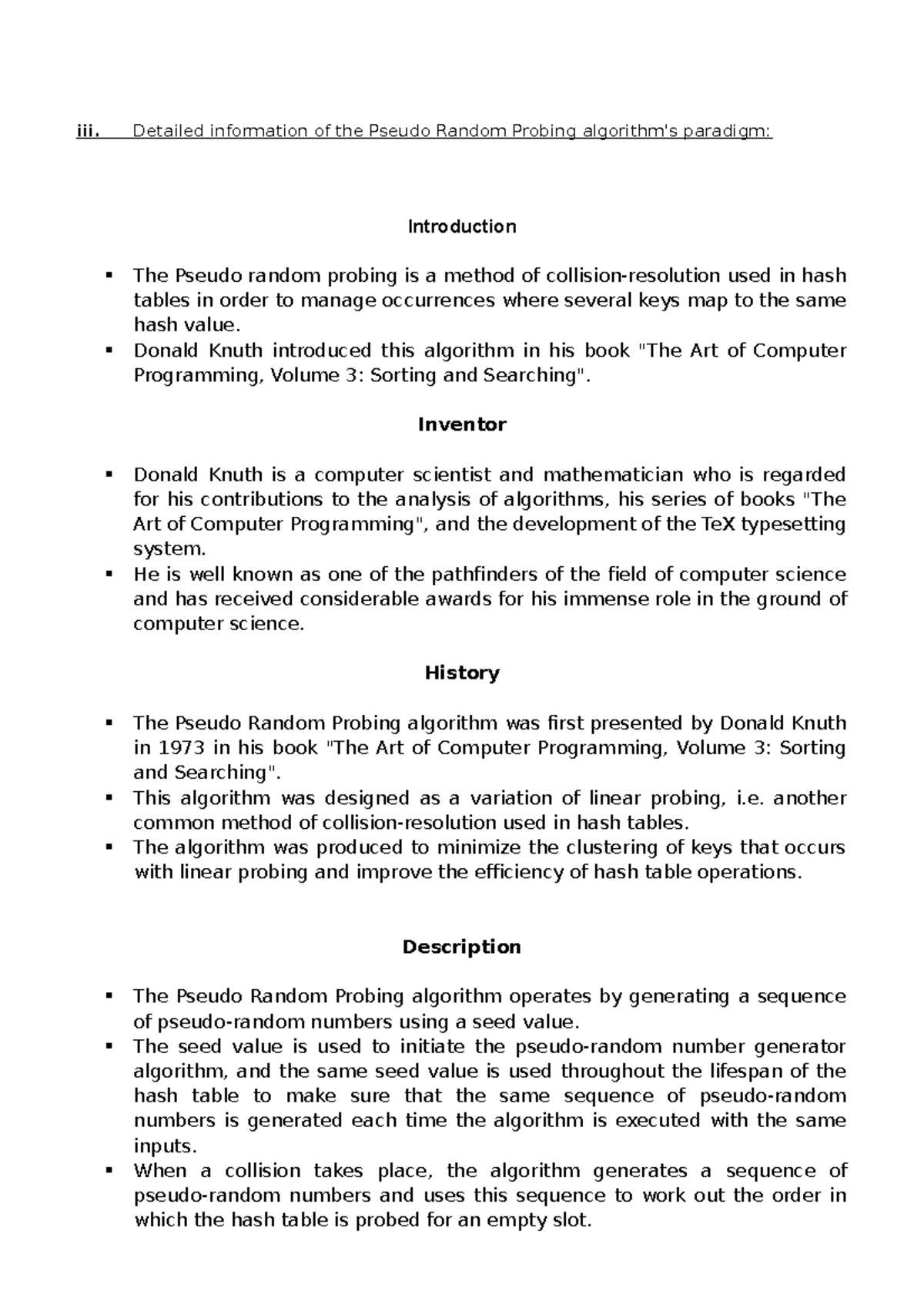 CSE211 Proj part3 - Algorithm Project Practice Notes - iii. Detailed ...