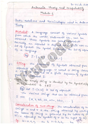 AI and ML-Module-3 - Aiml notes module 3 - Module- 3 1 CO3 2 Outline ...
