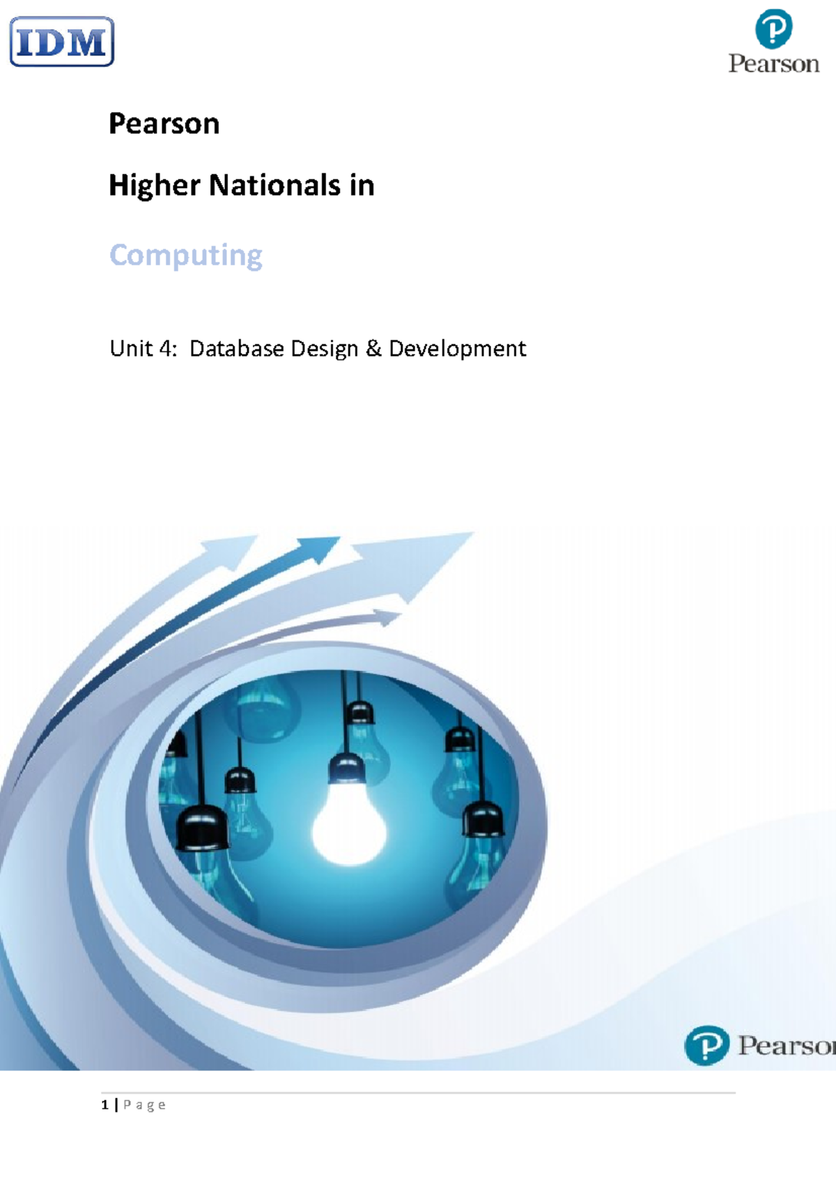 Ddd Old Assignment Example Pearson Higher Nationals In Computing Unit 4 Database Design