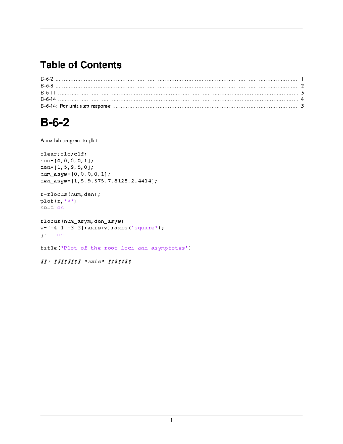 Hw2plot - The lecture practice - Table of Contents B-6-2 - Studocu