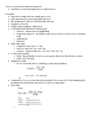 IB 120 Exam 1 Review - Lecture 1: Python and Jupyter Intro Important ...
