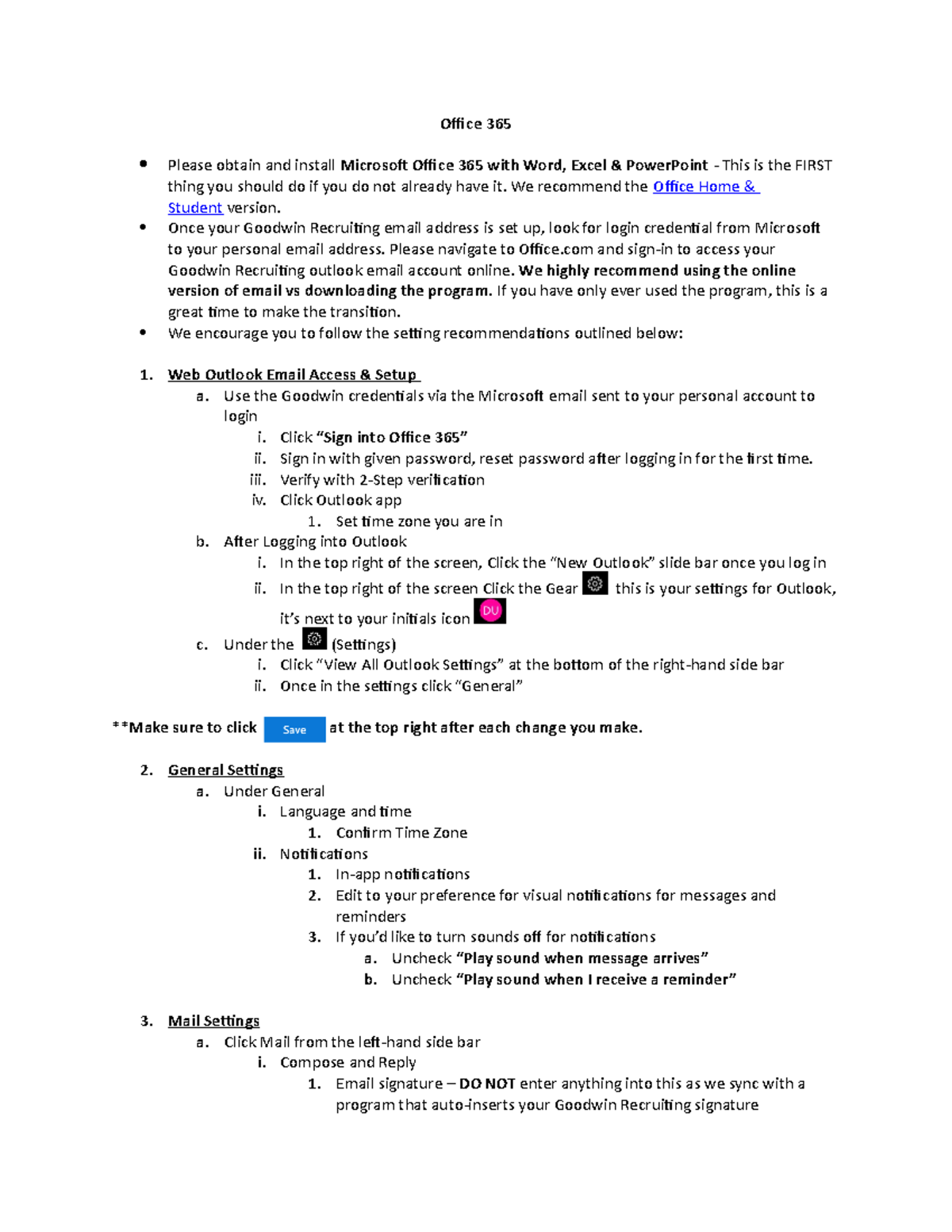Office 365 - notes - Office 365 Please obtain and install Microsoft ...