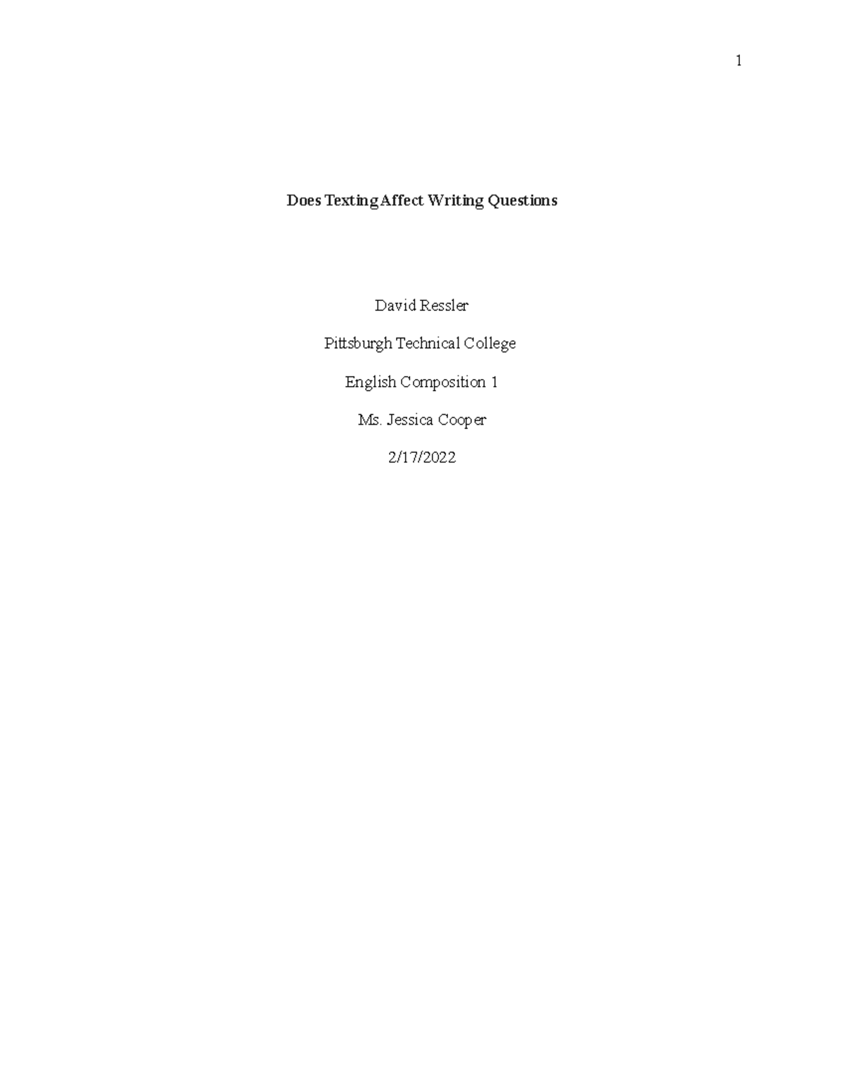 does-texting-affect-writing-questions-jessica-cooper-2-17-does