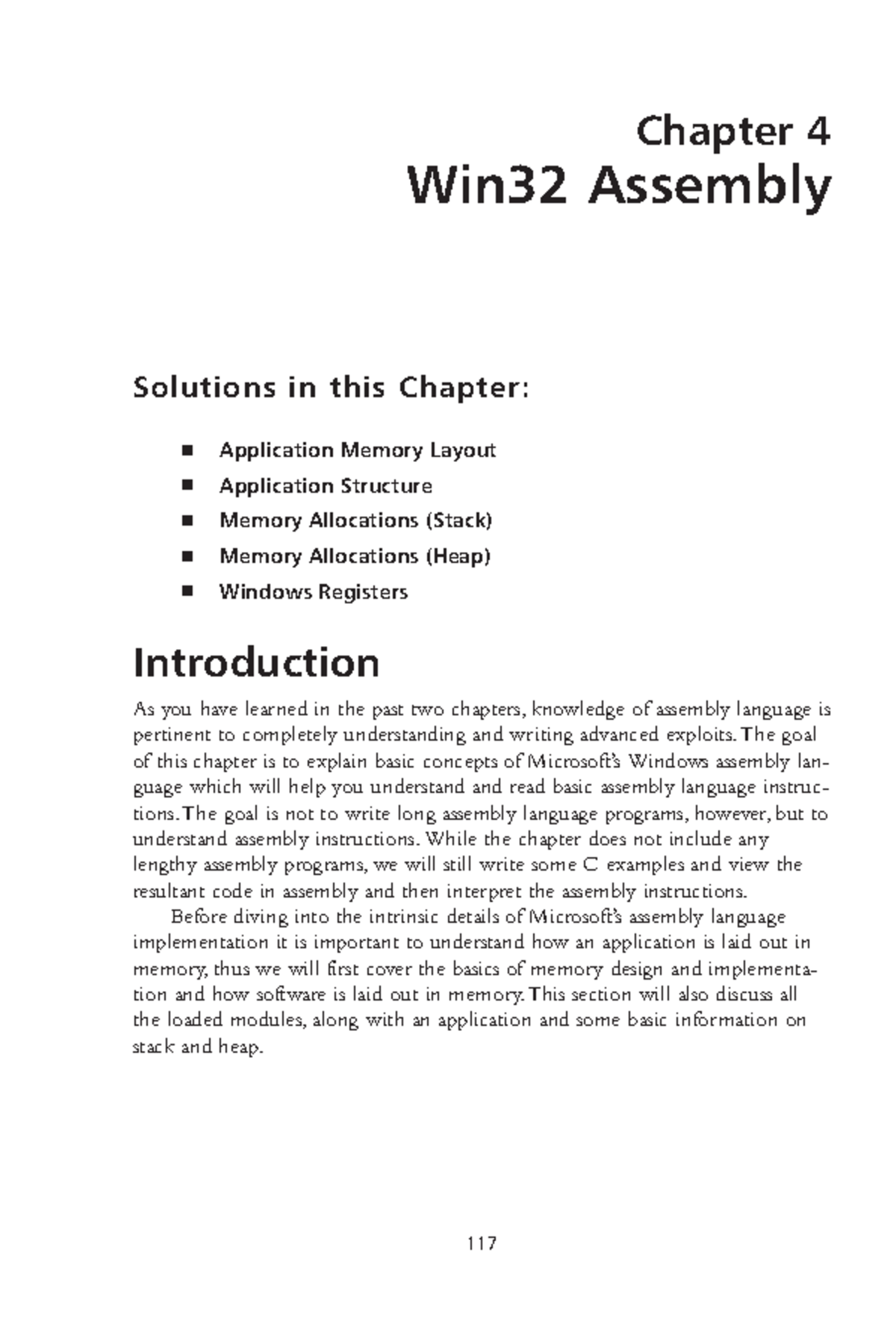 Chapter 04 - Win32 Assembly - Chapter 4 Win32 Assembly Solutions in ...