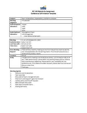 QSO 325 Module 6 Assignment - Lean - Katrina Barden QSO 325 ...