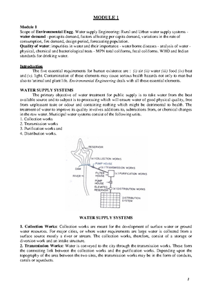 Module 4 new - Its lecture notes - Module 4 Filtration - Theory of ...