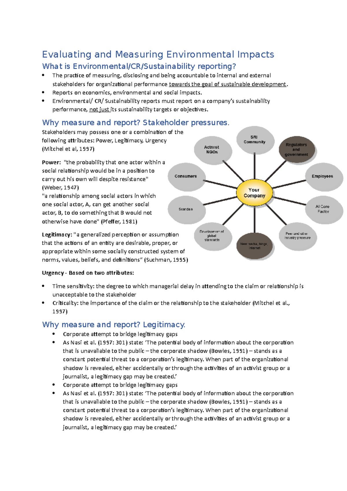 5. Evaluating and Measuring Environmental Impacts - Reports on ...