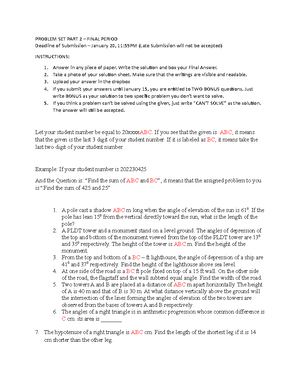 Applied Mathematics Module 3(2) - DE LA SALLE UNIVERSITY-DASMARIÑAS ...