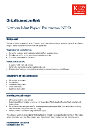 Year 4 revision Initial assessment OG checklist Abcde 2022 baseline ...
